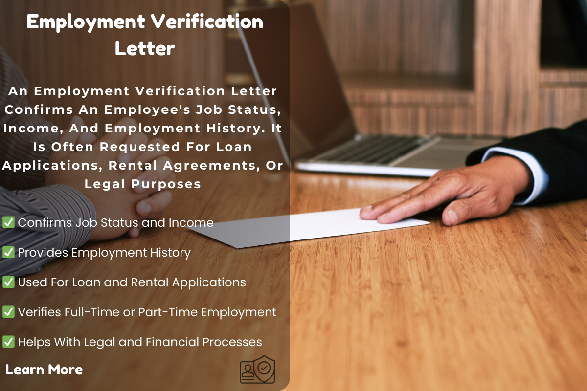 How to Write an Employment Verification Letter - Precise Hire