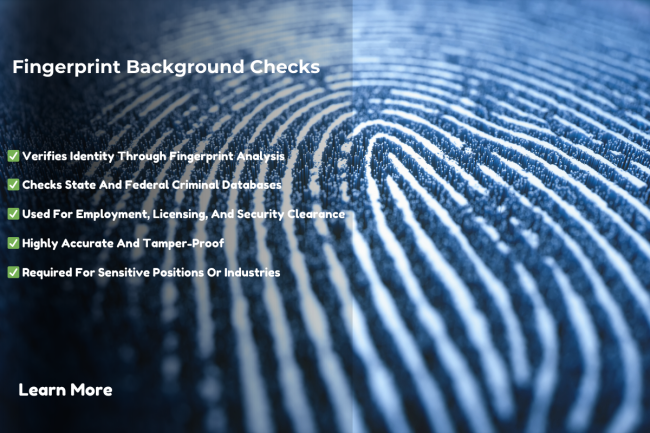 Everything You Need to Know About Fingerprint Background Checks for Employment - Precise Hire