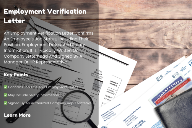 Everything You Need to Know About Employment Verification Letters - Precise Hire