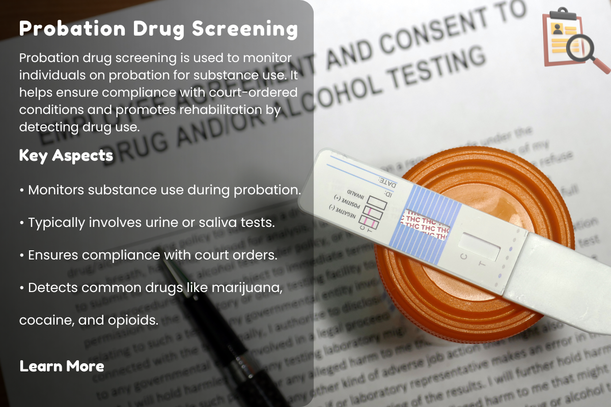 Steps to Take Before a Drug Screening on Probation - Precise Hire